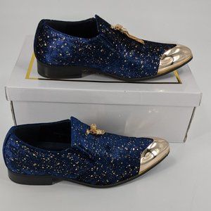 Parrazo | Shoes | Parrazo Ronaldinho Rhinestone Pointy Dress Shoe 9m ...